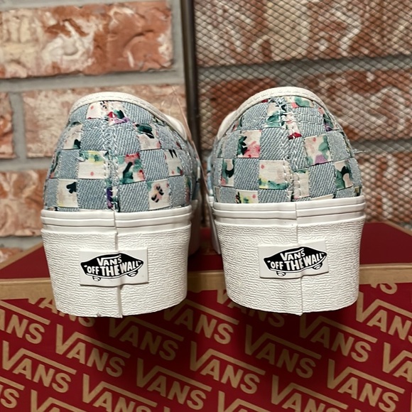 Vans | Shoes | Vans Authentic Stacked Woven Floral Multi | Poshmark
